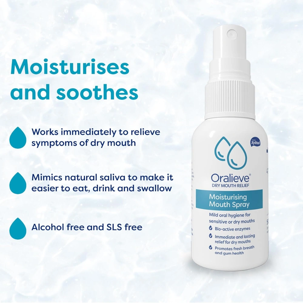 Oralieve Moisturising Mouth Spray 50ml | Direct Care